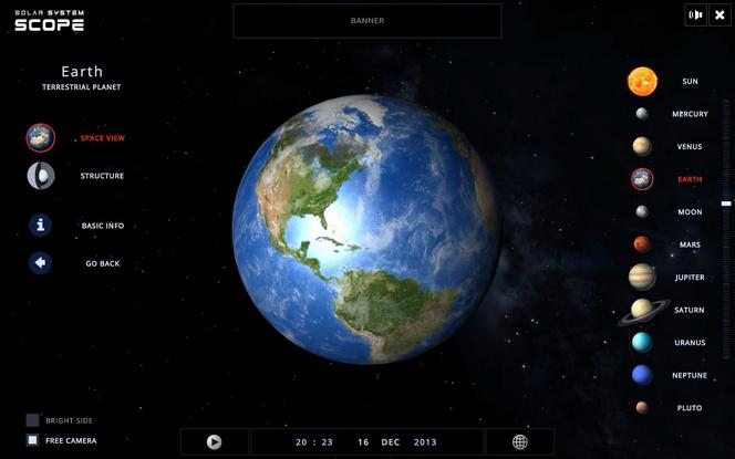 Solar System Scope 3D Online