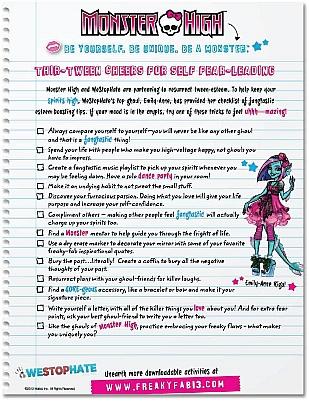 Monster High Games and Videos - WeStopHate